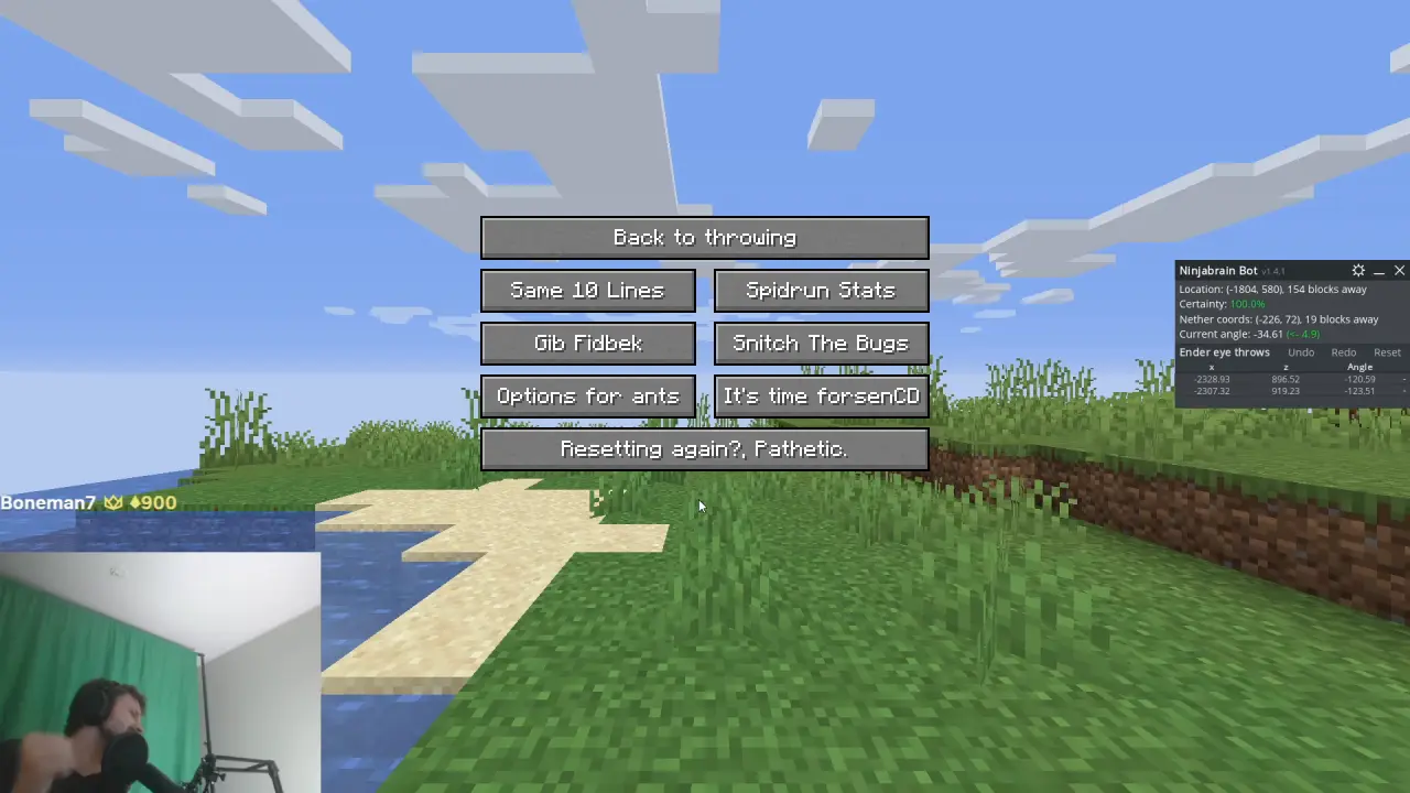 Forsen Gets New Minecraft PB